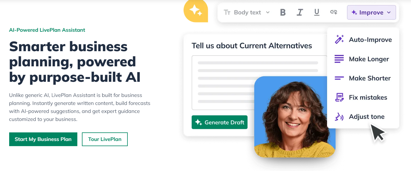 Top AI Business Plan Generators for Startups | Codeventures